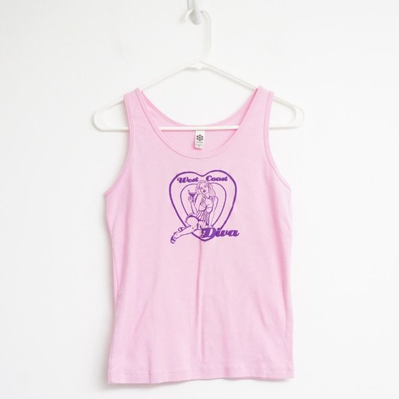American Apparel | Tops | Vintage Baby Pink American Apparel West Coast ...